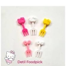 Jual Foodpi Tusuk Bento Tools Garpu Bento Hello Kitty | Shopee Indonesia