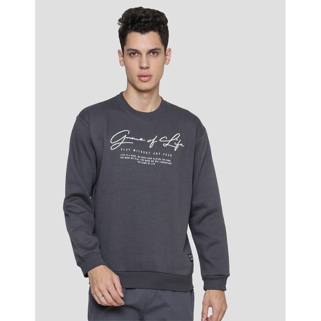 Jual Nevada Wording Print Sweater Pria 120999636 | Shopee Indonesia