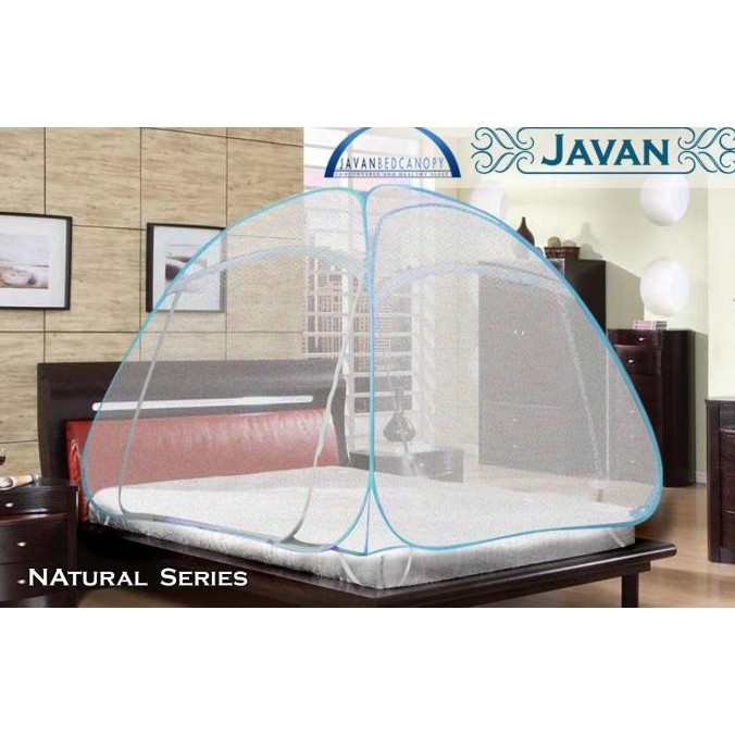Jual , Kelambu Javan Bed Canopy - Natural Single ukuran 120x200cm | Shopee Indonesia