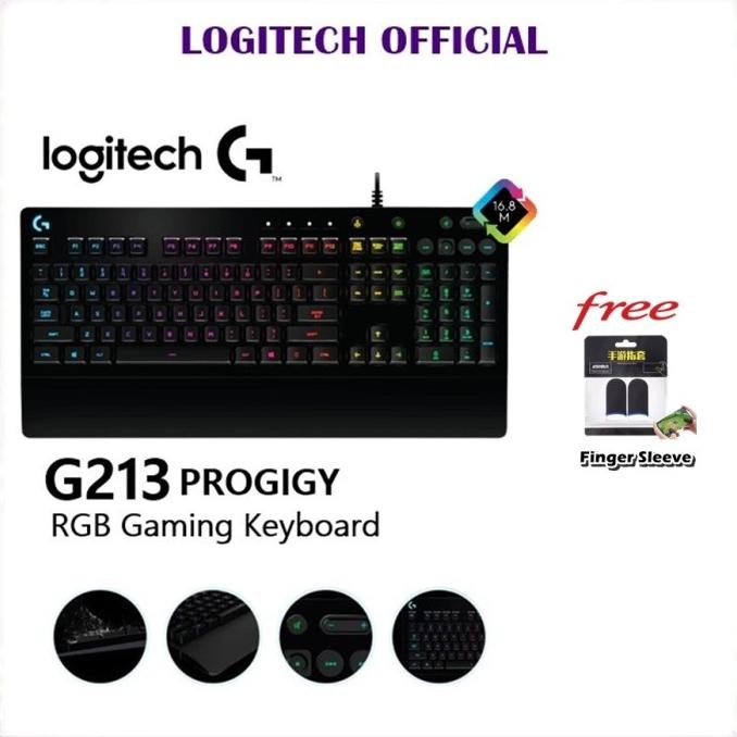 Jual Komponen Komputer Keyboard Gaming Logitech G213 Prodigy / Logitech ...