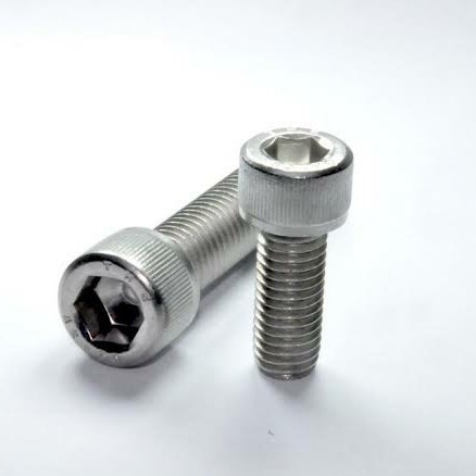Jual Baut L Stainless M8X50 / 8X50 / M8 X 50 / 8 X 50 Full Drat SS304 ...