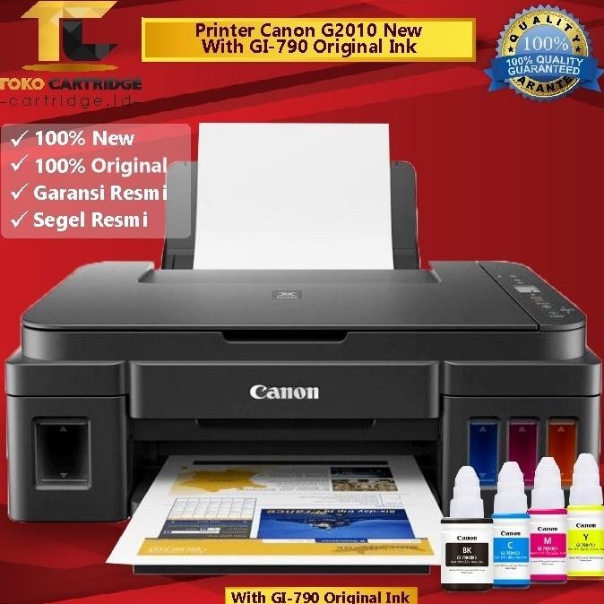 Jual Printer Canon Pixma G2010 G 2010 Print Scan Copy all in One New g2000 HM | Shopee Indonesia