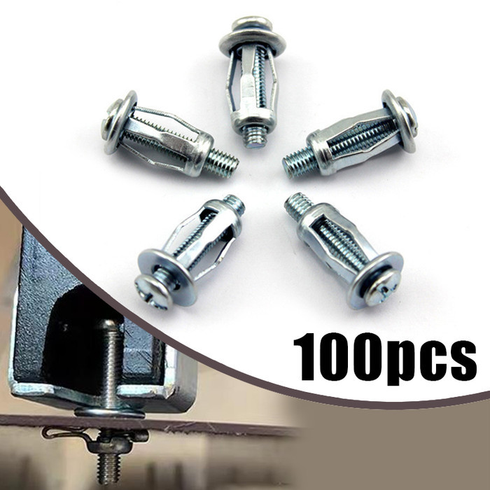 Jual 100PCS Jack Nut M4 M6 Jack Carriage Baja Karbon Petal Bolt Hollow ...