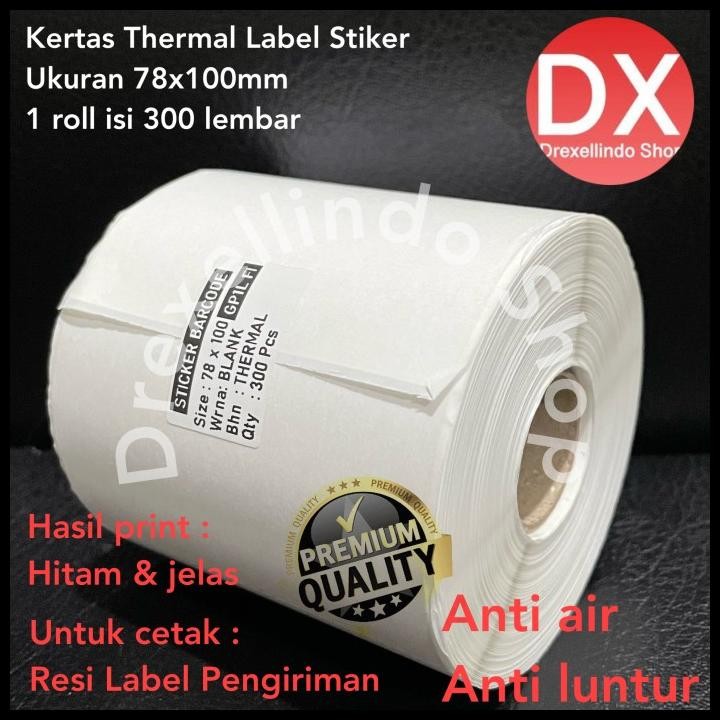 Jual Kertas Label Stiker Barcode 80X50Mm | Shopee Indonesia
