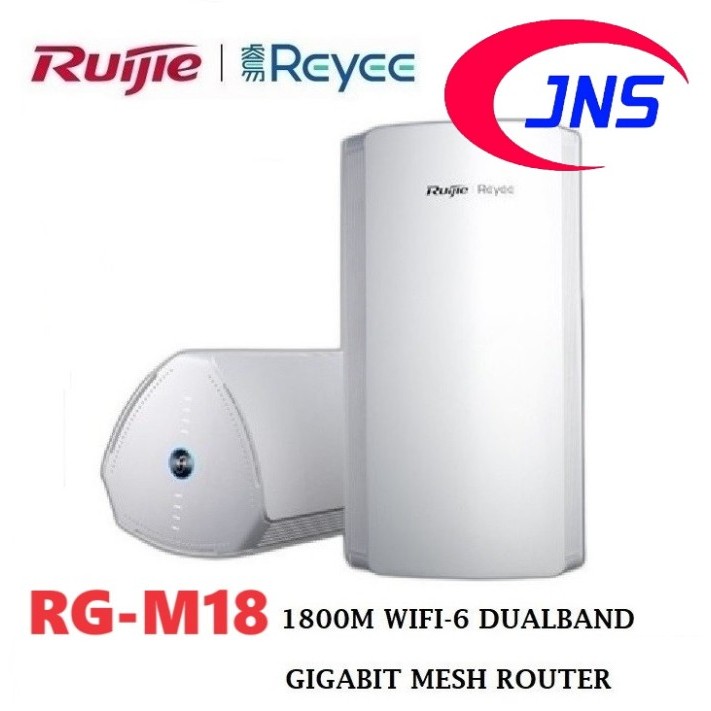 Jual Ruijie Reyee RG-M18 AX1800 WiFi 6 Dual Band Whole Home Mesh Router ...
