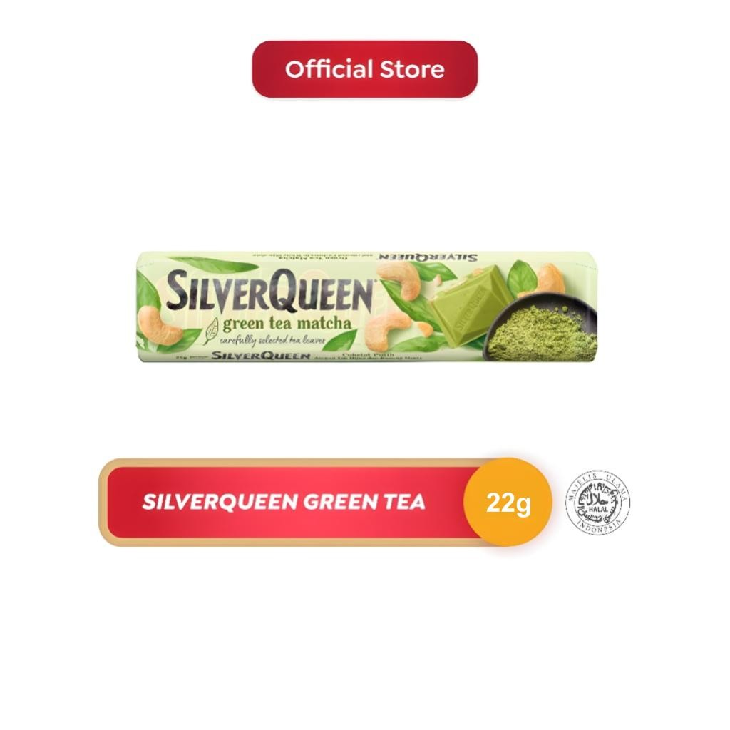 Jual Silverqueen Green Tea 22 g | Shopee Indonesia