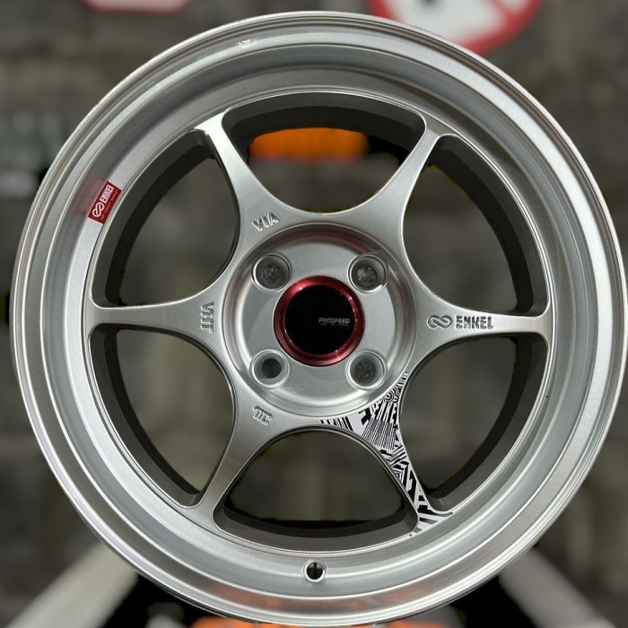 Jual VELG RACING ENKEI PF06 FLOW R16 VELG RING 16 BRIO CITY JAZZ YARIS ...