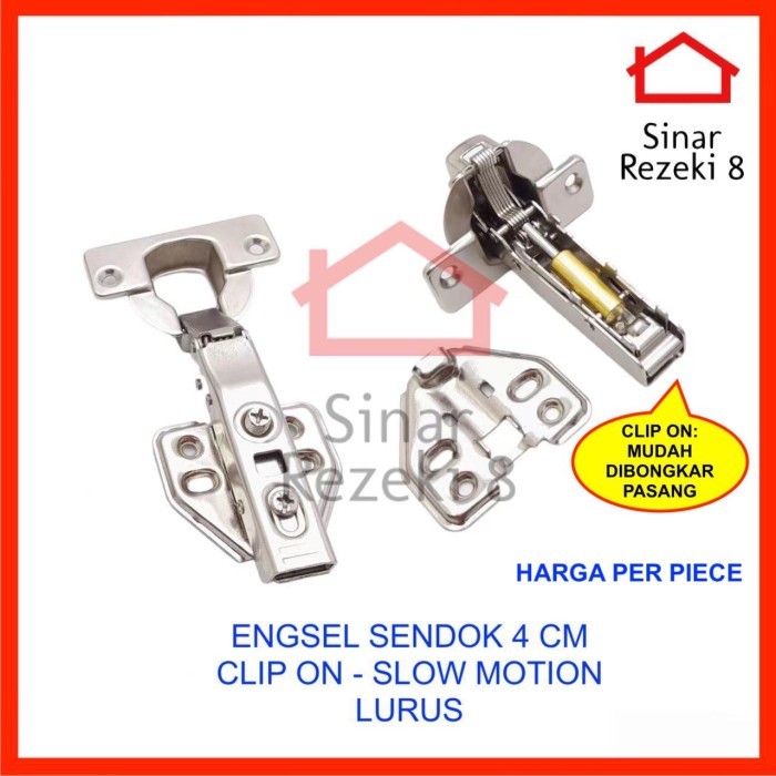 Jual Laci - Engsel Sendok 4 Cm Slow Motion Clip On / 40 Mm Profile ...