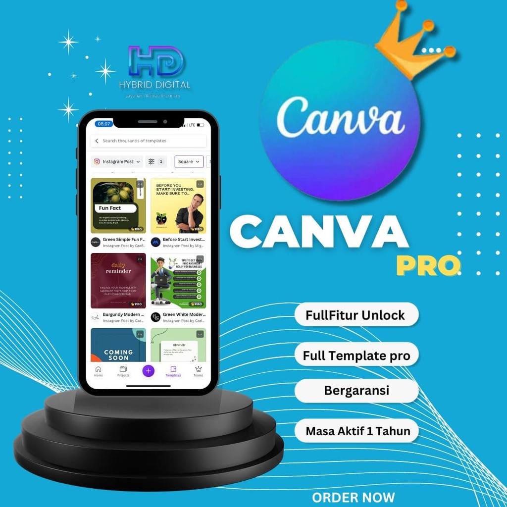 Jual Canva Pro Designer Tanpa Ganti2 Team Full 1 Tahun | Shopee Indonesia