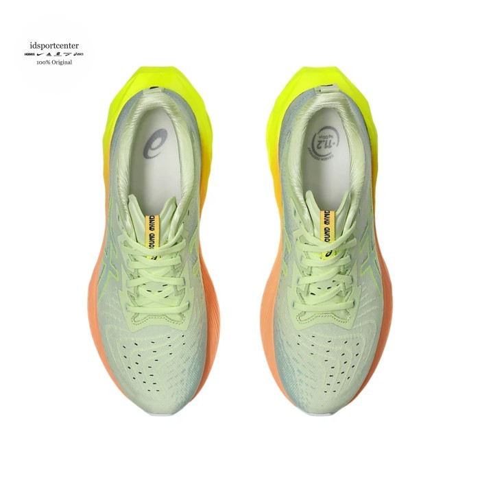 Jual Asics Novablast 4 Paris Mens Road Running Shoes - Cool Matcha ...