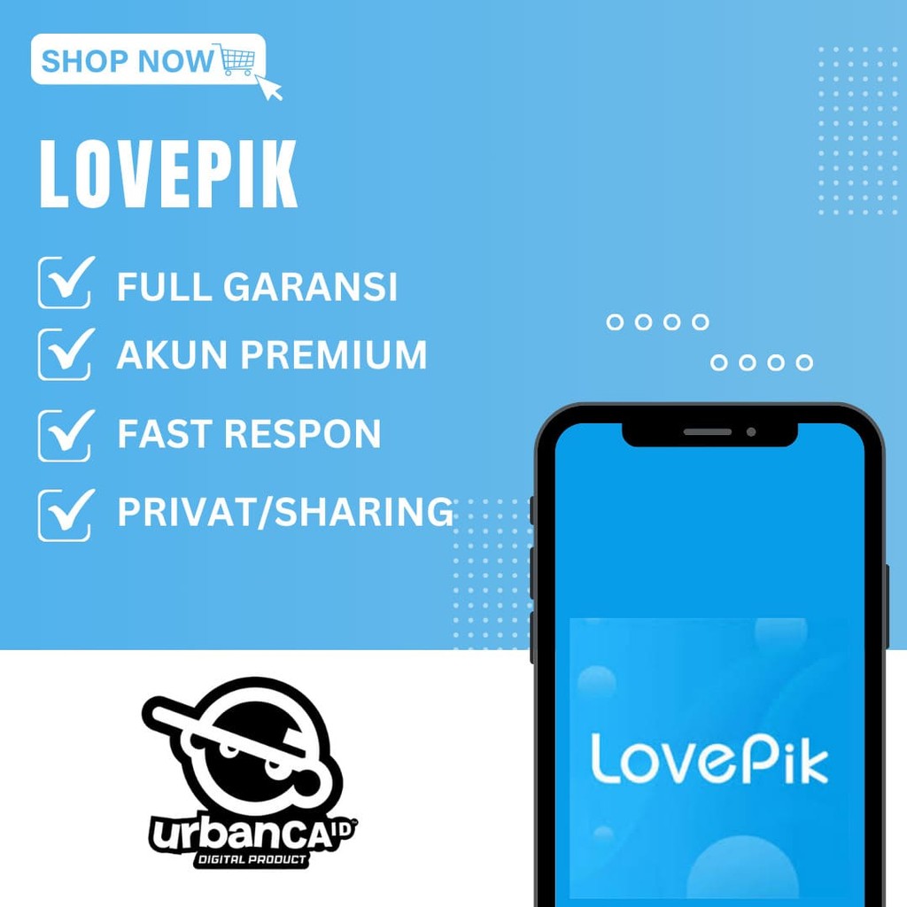 Jual LovePik Premium 1 Tahun Full Garansi (Proses Tercepat Buka 24 Jam) | Shopee Indonesia