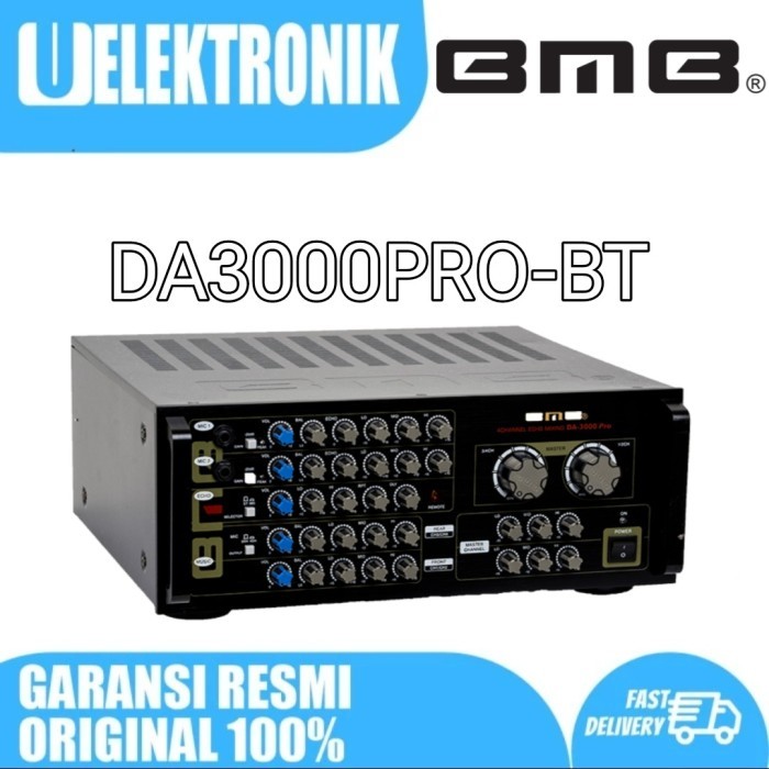 Jual BMB DA3000PRO-BT DA3000PRO DA3000 KARAOKE POWER AMPLIFIER MIXER BLUETOOTH | Shopee Indonesia