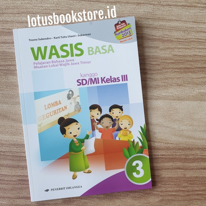 Jual Wasis Basa Jawa Kelas 1 2 3 4 5 6 - Buku Erlangga Original ...