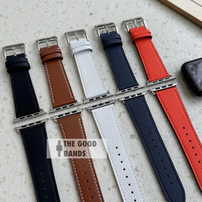 Jual Strap Watch 7 Hermes Single Tour Leather Kulit Tali 41Mm 45Mm ...