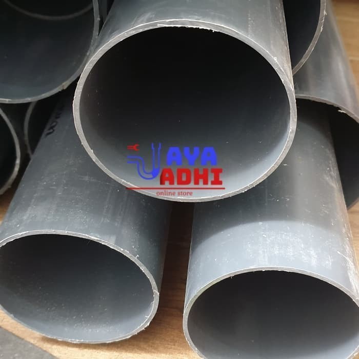 Jual """""] Pipa PVC Potongan D 6" -- 150cm Abu 6 dim | Shopee Indonesia