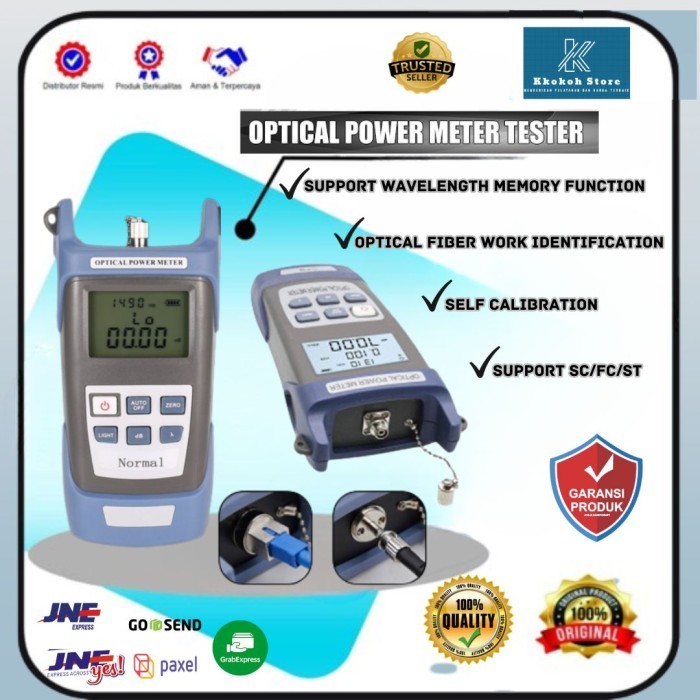Jual Cuci Gudang Optical Power Meter Cable Tester Kabel Fiber Optic ...