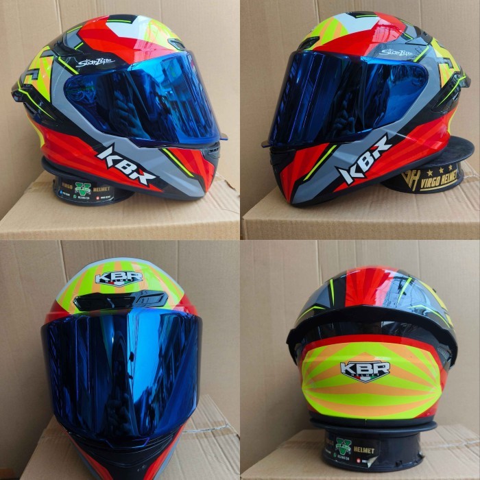 Jual Helm TT Course Full Face KBR Original SNI | Shopee Indonesia