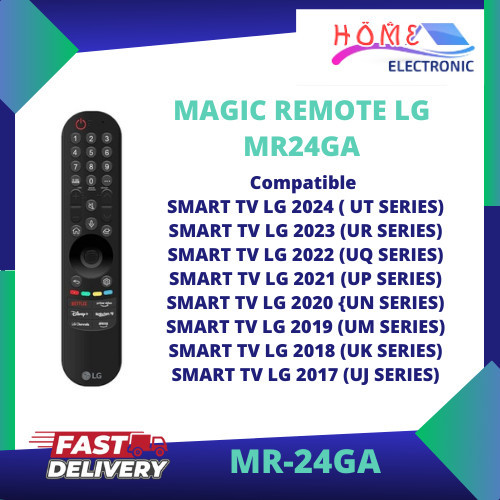 Jual LG Magic Remote MR24GA - Remote Smart TV LG MR24 MR24GN 2024 ORIGINAL | Shopee Indonesia
