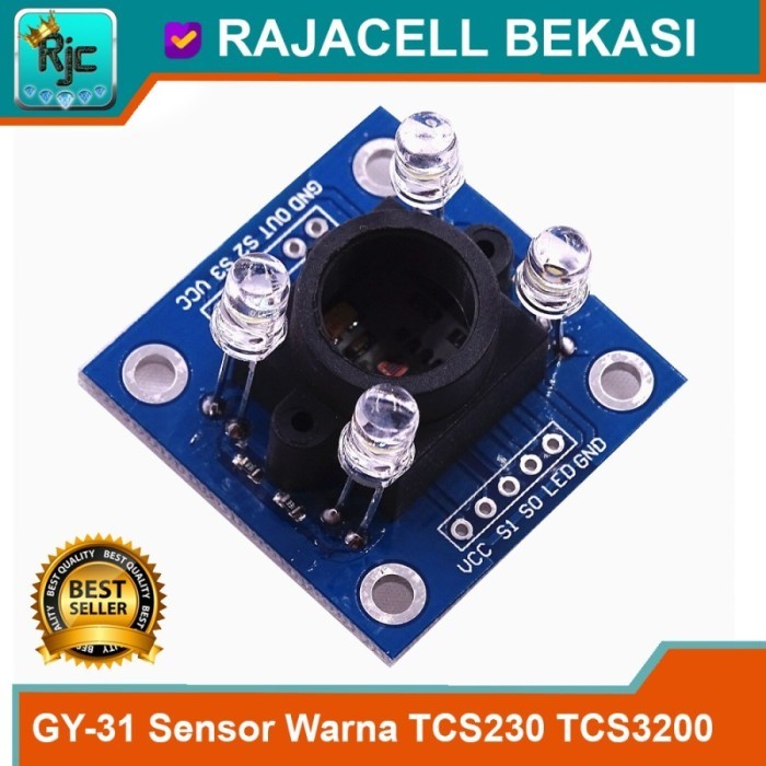 Jual Promo!! Gy-31 Sensor Warna Tcs230 Tcs3200 Colorrecognition Module For Arduinoo | Shopee ...