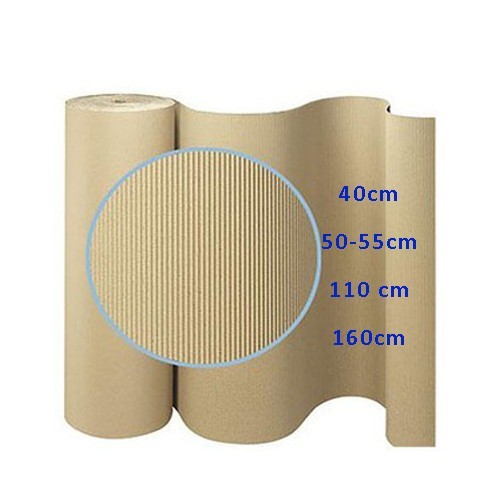 Jual Single Face Roll 40 55 110 cm / Karton Packing /Corrugated Roll ...