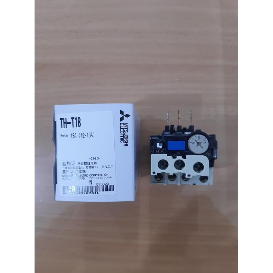 Jual MITSUBISHI THERMAL OVERLOAD RELAY TH-T18 15A (12 - 18A) | Shopee ...