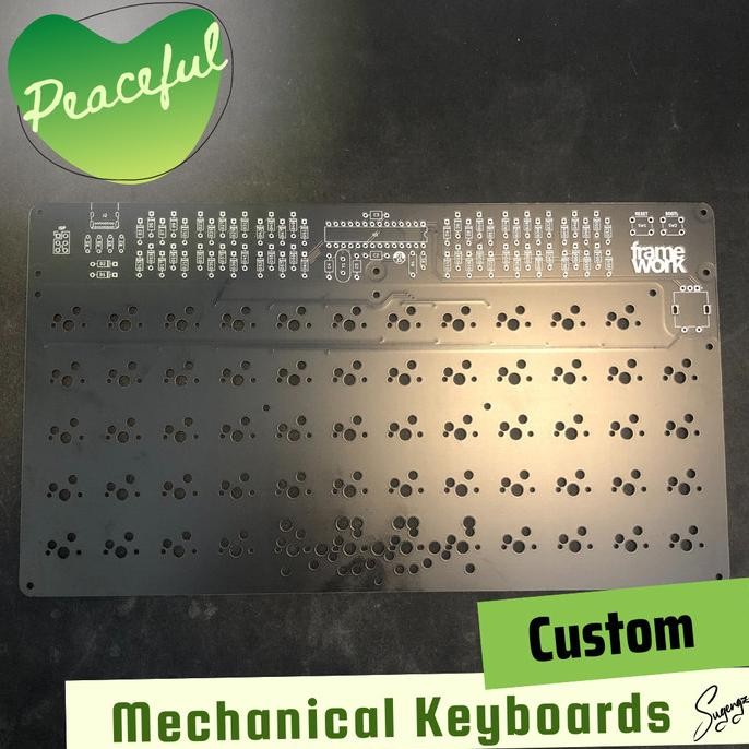 Jual Mechanical Keyboard Pcb 7C8 Framework Ortholinear With Encode Hits ...