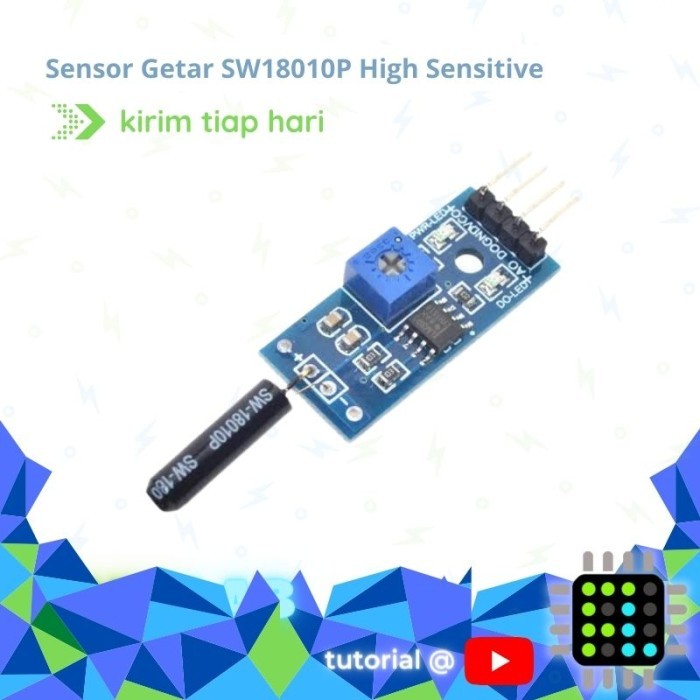 Jual Sensor Getar SW18010P SW 18010 P u Alarm Motor Mobil Gempa ...