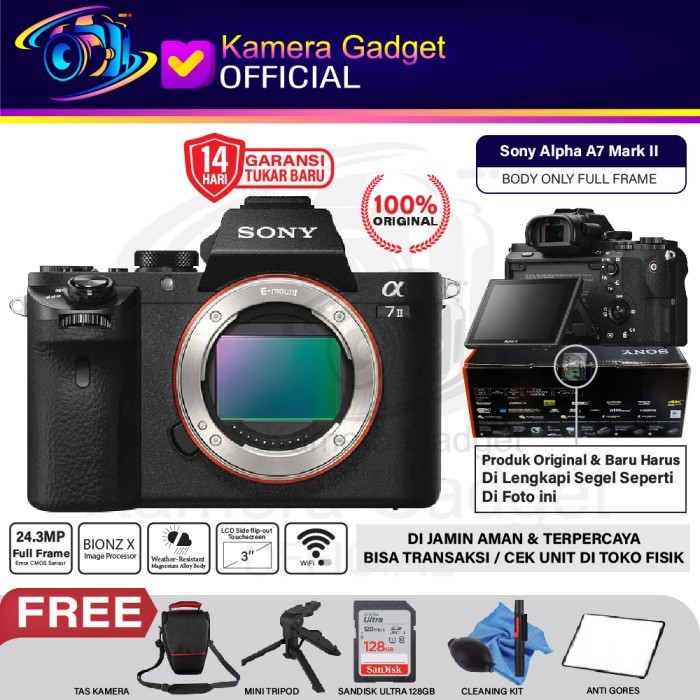 Jual SONY ALPHA A7 II KIT 28-70MM - ALPHA 7 MARK II - A7II - A7 MARK 2 ...