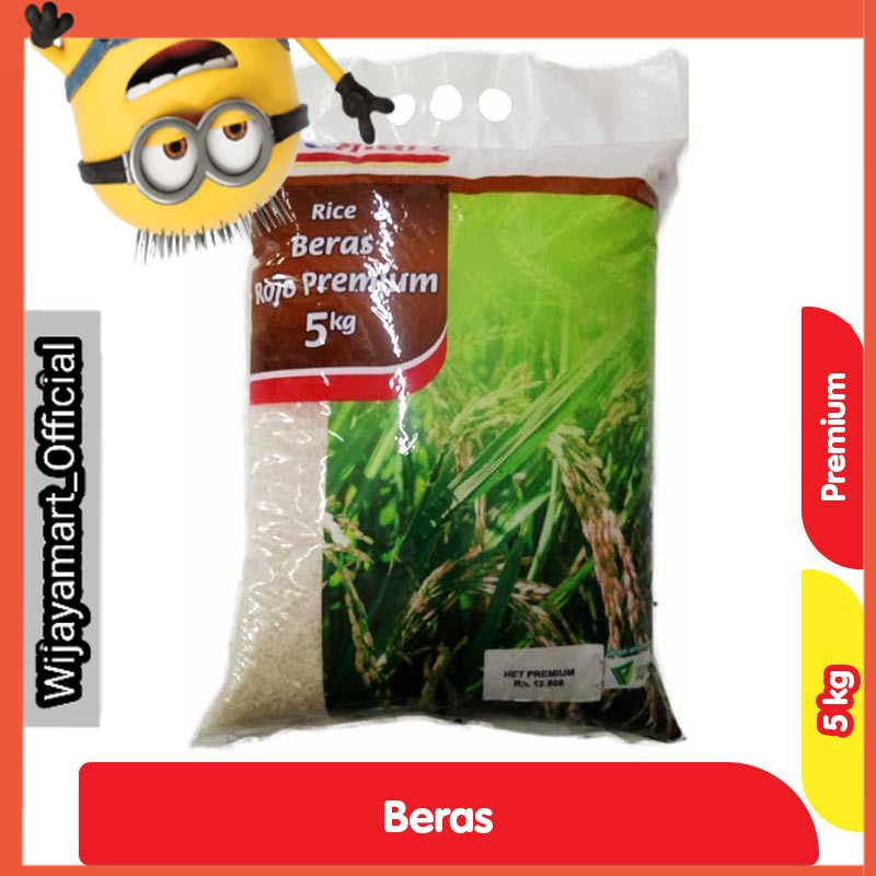 Jual Alfamart Beras Rojo Premium 5 kg | Shopee Indonesia