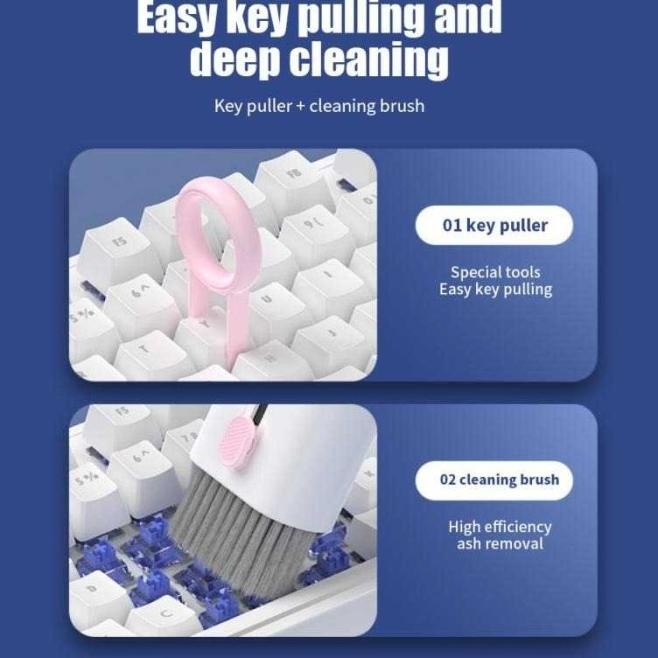 Jual Cleanjoy: Sikat Pembersih Keyboard - 7 In 1 + Key Puller | Shopee ...