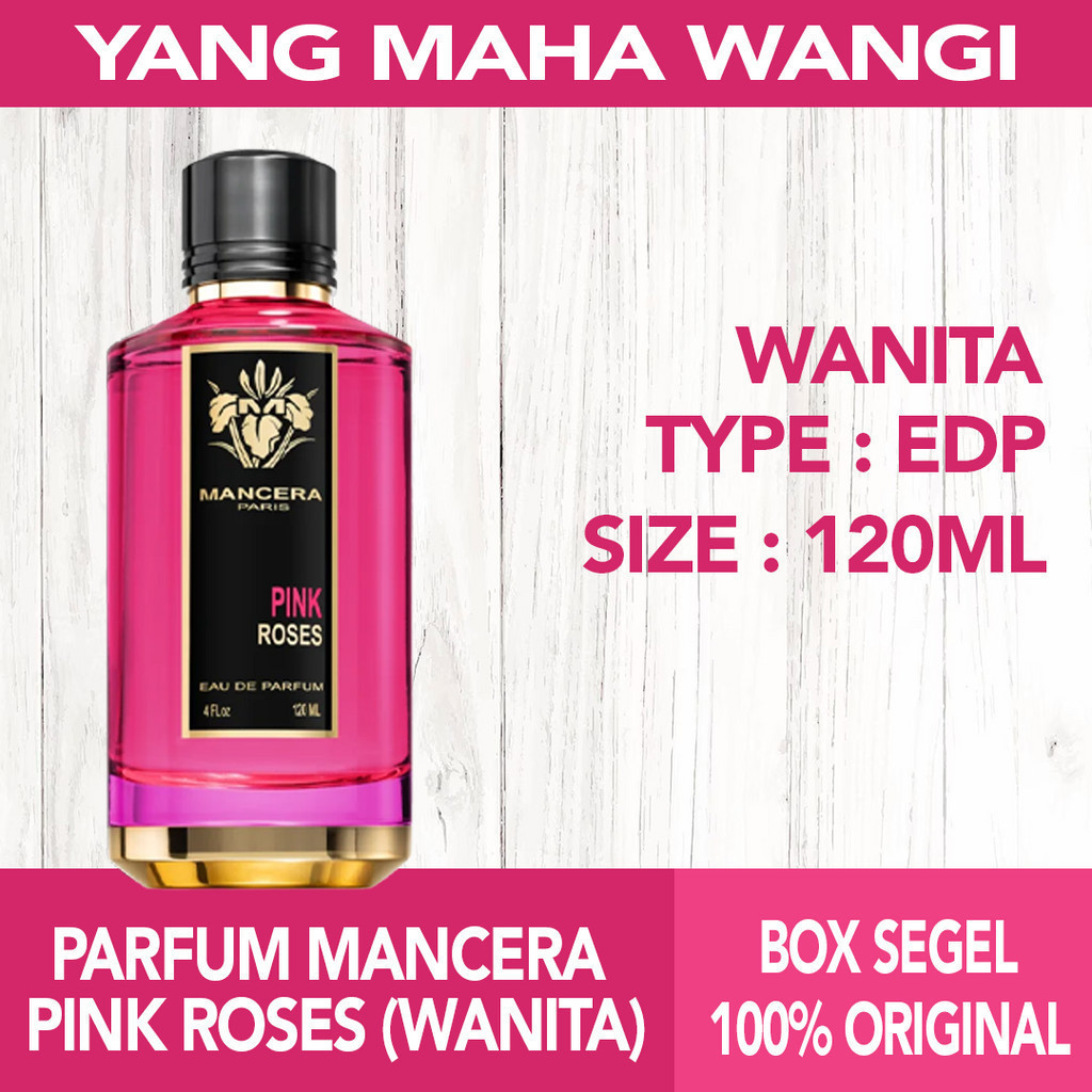 Jual PARFUM ORIGINAL MANCERA FOR UNISEX EDP 120ML (BOX SEGEL) | Shopee ...