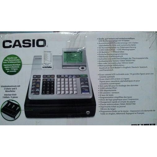 Jual Cash Register Casio Se-S400 Resmi Barangbaru | Shopee Indonesia