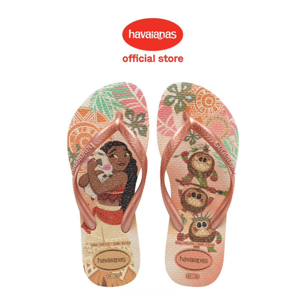 Jual Havaianas 9259 Kids Slim Princess Pink Clay - Sandal Anak | Shopee ...