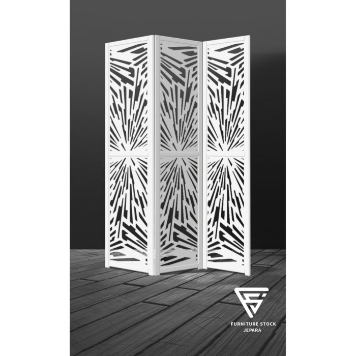 Jual ada stok Partisi ruangan minimalis modern sketsel 180x150cm KODE ...
