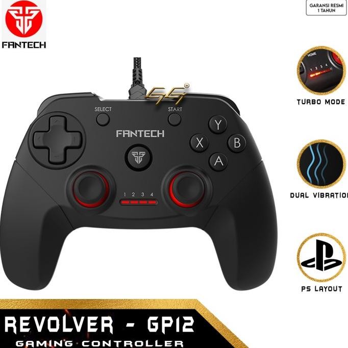 Jual Fantech REVOLVER GP12 GP-12 Controller Gamepad Joystick USB PS/PC ...