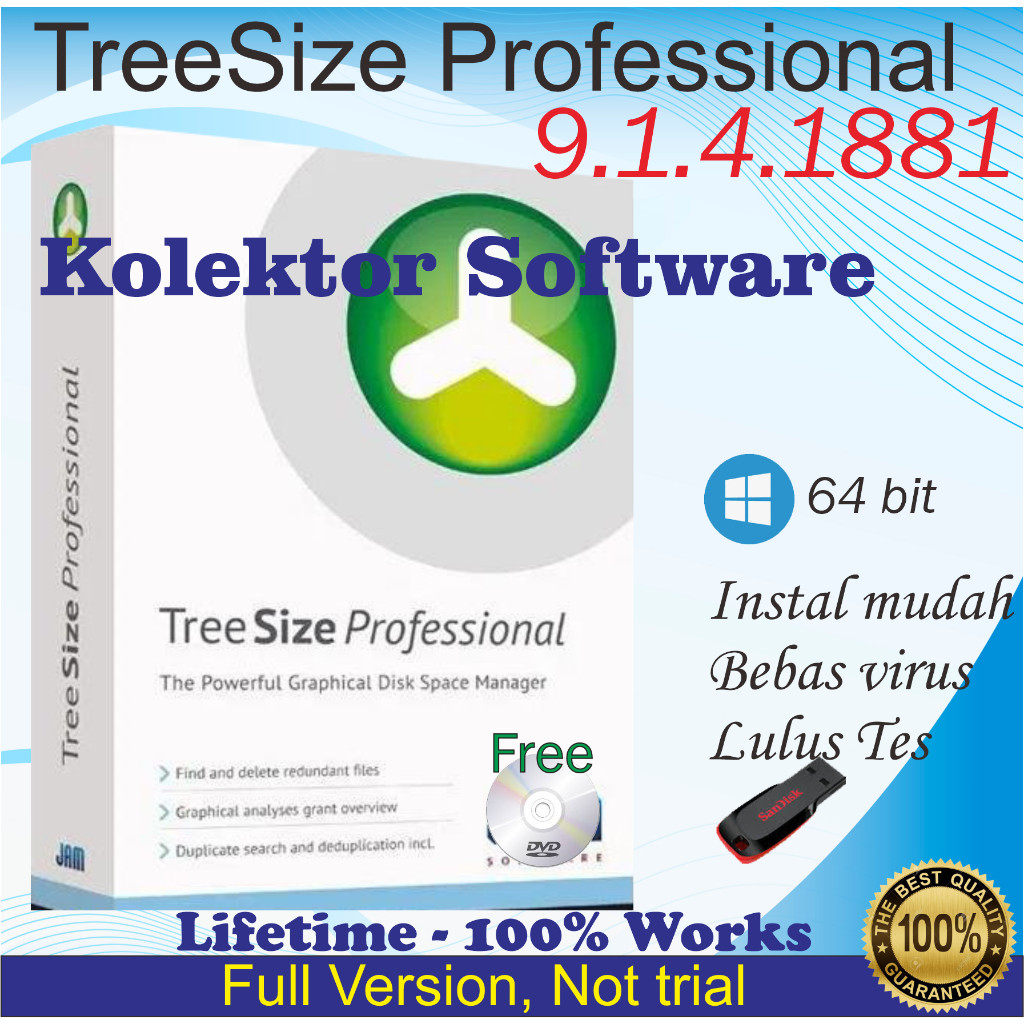 Jual TreeSize - Full Version, Lifetime | Shopee Indonesia
