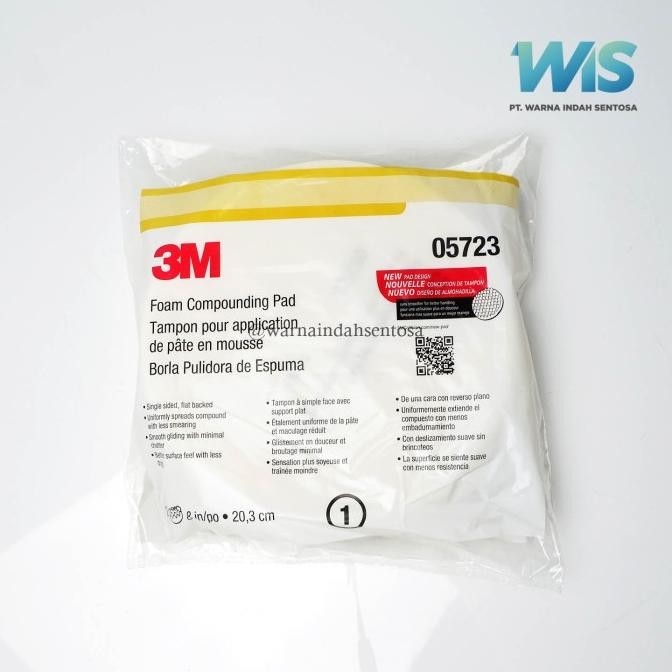 Jual 3M PERFECT IT FOAM 8" FOAM POLES PUTIH 5723 ORIGINAL DAN ...