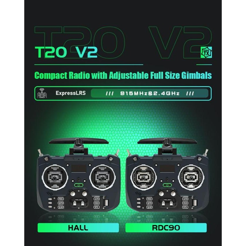 Jual NEW Jumper T20 T20S V2 Remote Radio Controller ELRS ExpressLRS 2 ...