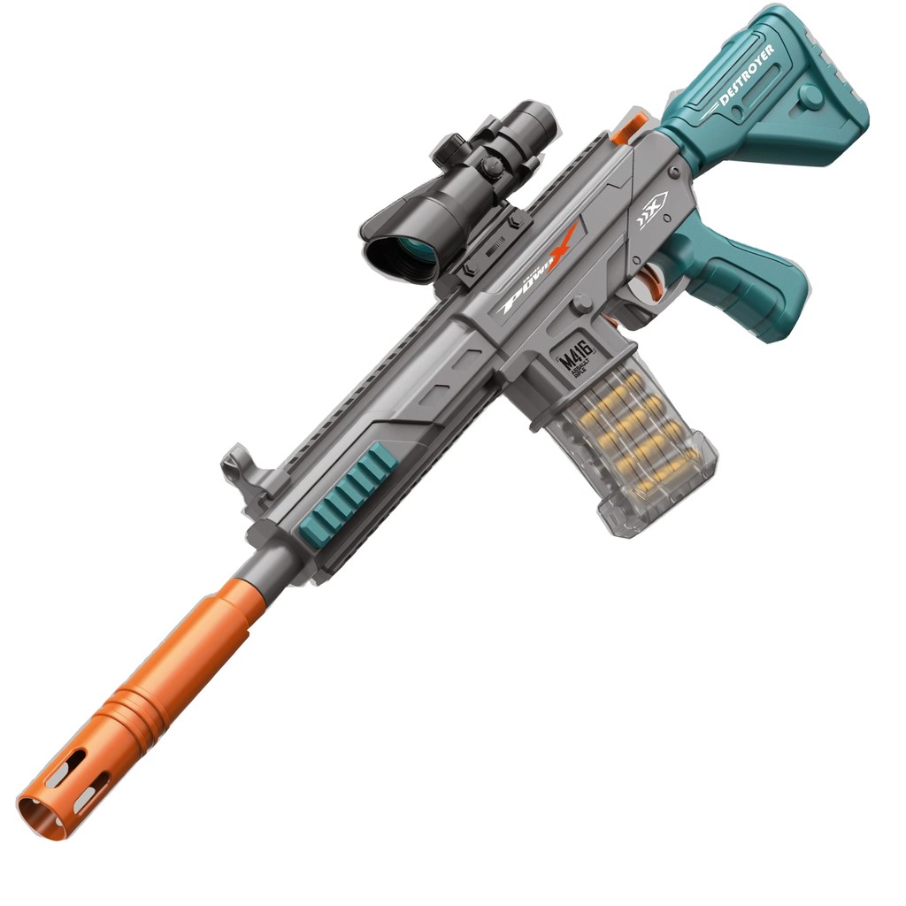 Jual M416 SHELL EJECTING GUNS,MANUAL SOFT BULLET GUN,SHELL THROWING SHOOTING GUN FOR BOYS,EVA ...