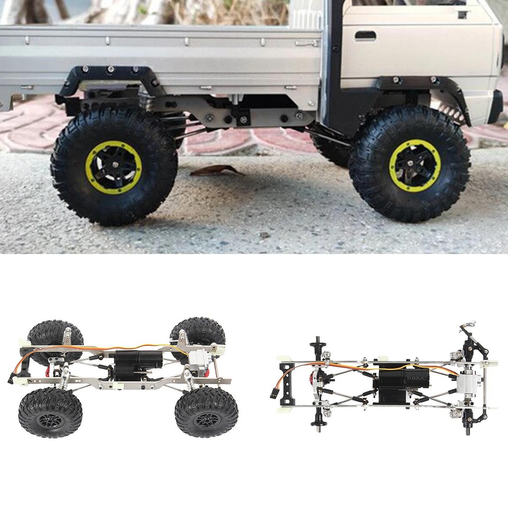 Jual 1:10 METAL RC CAR CHASSIS BODY KIT HIGH PERFORMANCE UPGRADE PARTS ...