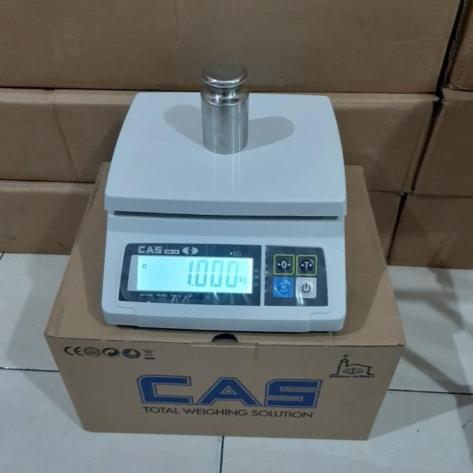 Jual Timbangan Meja Digital Cas Sw-1A / Kue / Sembako/Industri/ Walet 15Kg !! Ready | Shopee ...