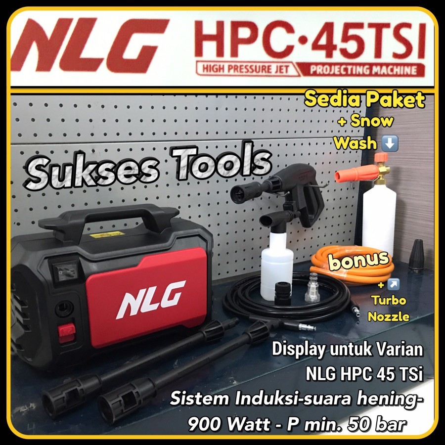 Jual Mesin Steam Cuci AC NLG HPC 45 HPC45 TSI Induction Jet Cleaner ...