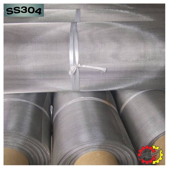 Jual Wiremesh SS 304, Mesh 5 x Tebal kawat 1mm, lebar 1 mtr | Shopee ...