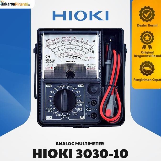 Jual Hioki 3030-10 Analog Multitester Multimeter Multi Tester Asli ...