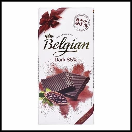 Jual Belgian Dark Chocolate 85% | Coklat | Snack | Makanan Ringan ...