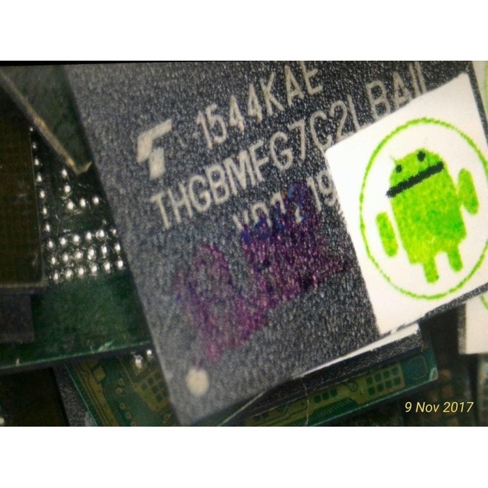 Jual IC eMMC Toshiba 16GB BGA 153 For STB Setup Box DVBT2 ECU NEW ...