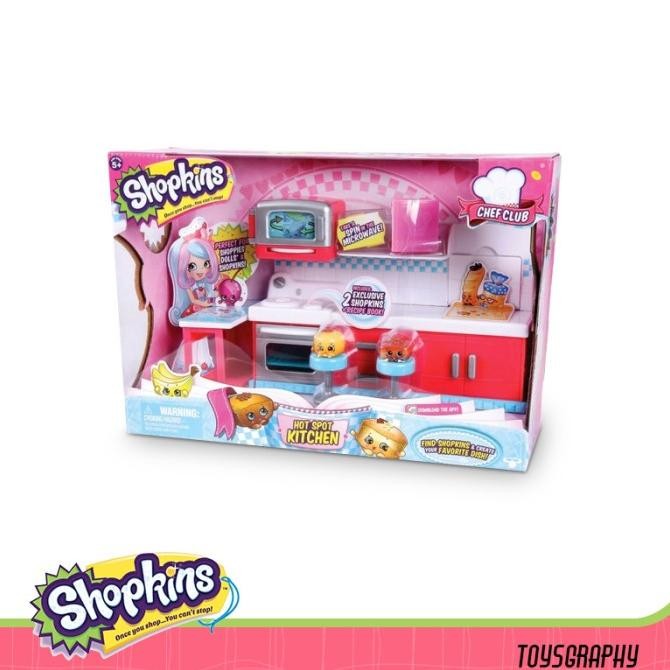 Jual Shopkins Chef Club HOT SPOT KITCHEN | Shopee Indonesia