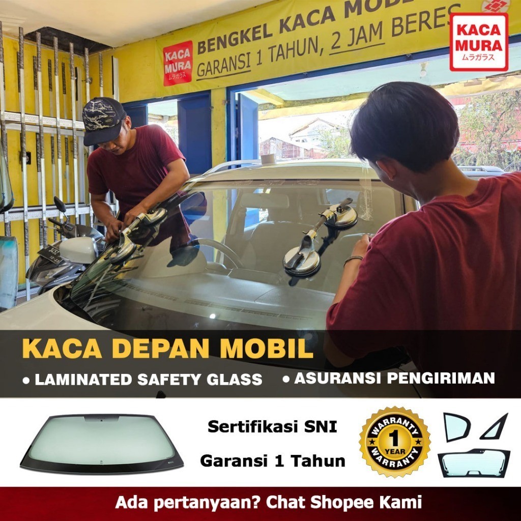 Jual Kaca Depan Mobil Honda Civic 92-95 (Genio) - Asahimas ...