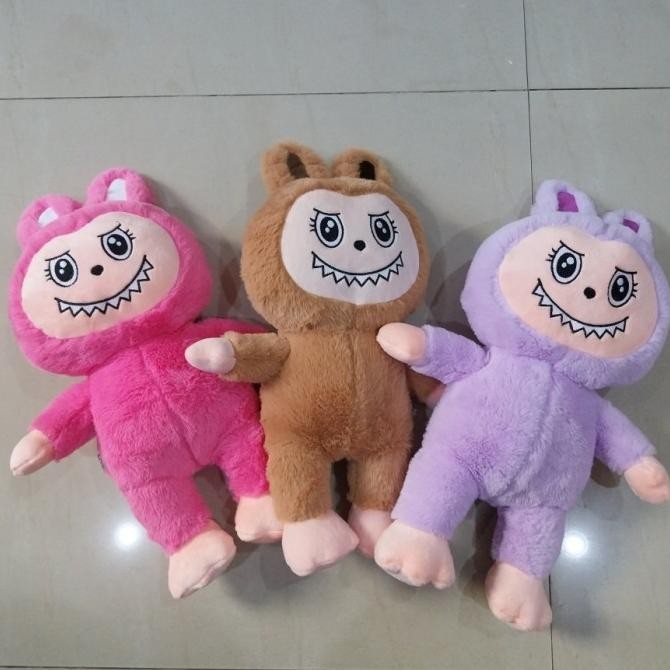 Jual Mainan Anak Cewek Perempuan Boneka Labubu The Monster exiting ...