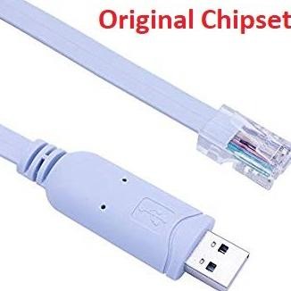 Jual KABEL CONSOLE USB TO LAN RJ45 ETHERNET SUPPORT CISCO ORIGINAL DAN ...